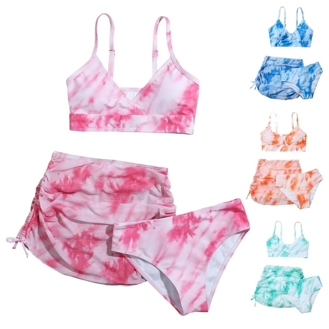 Elainilye Fashion Baby Girl Swimsuit Toddler Kids Cute Gradient Print ...