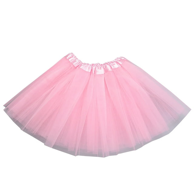 Elainilye Fashion Ballet Skirt For Women Pleated Gauze Short Skirt Adult Dancing Skirt Tutu ...