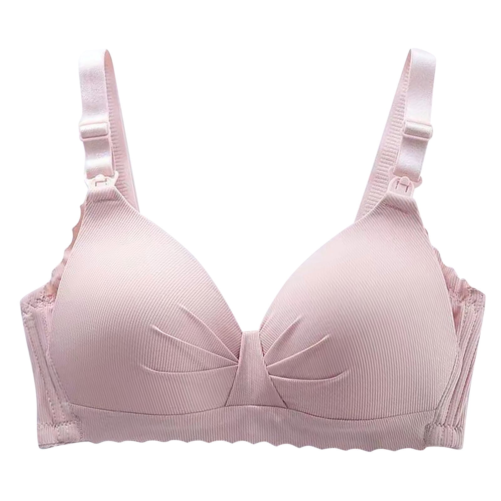 Elainilye Fashion Breast Feeding Bras for Women Gathering Bra Pregnant ...