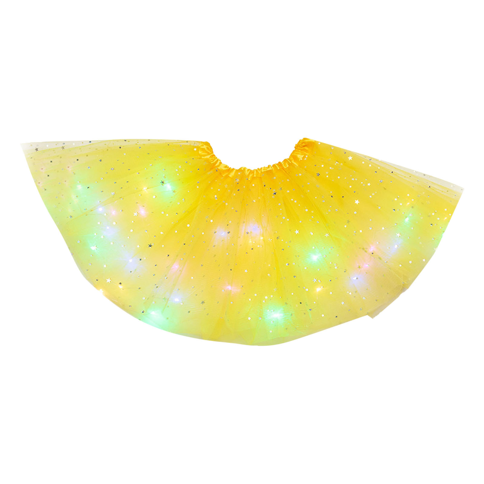Elainilye Fashion Children's Skirt With Light-emitting Skirt Girls Tutu ...