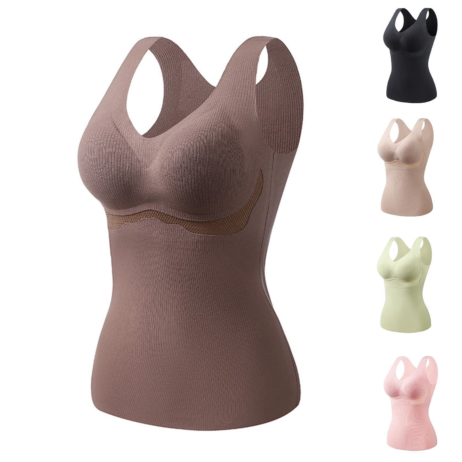 Elainilye Fashion Compression Shirt for Women Fall Self-heating Lace ...