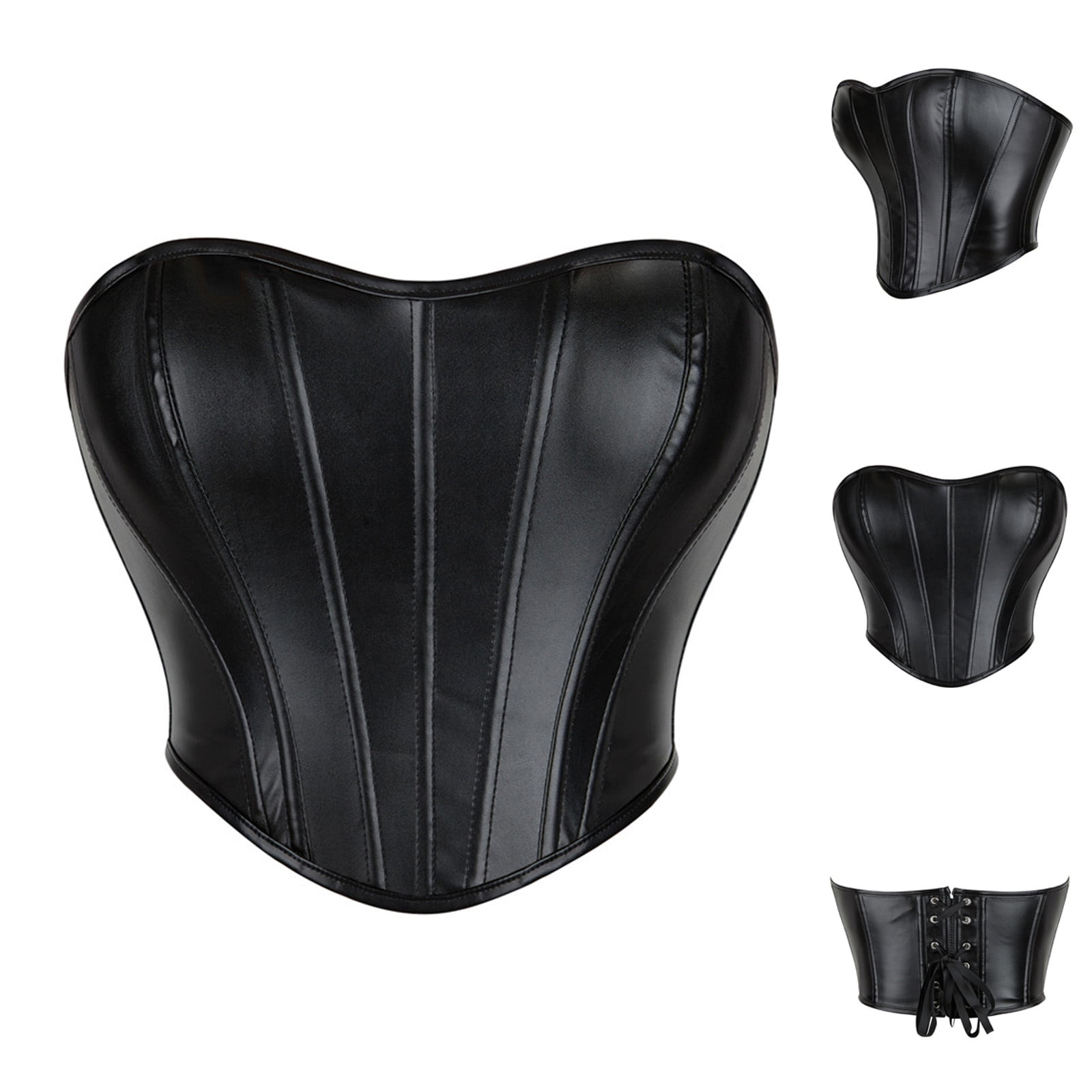 Elainilye Fashion Corset Tops for Women Court Gothic Corset with ...