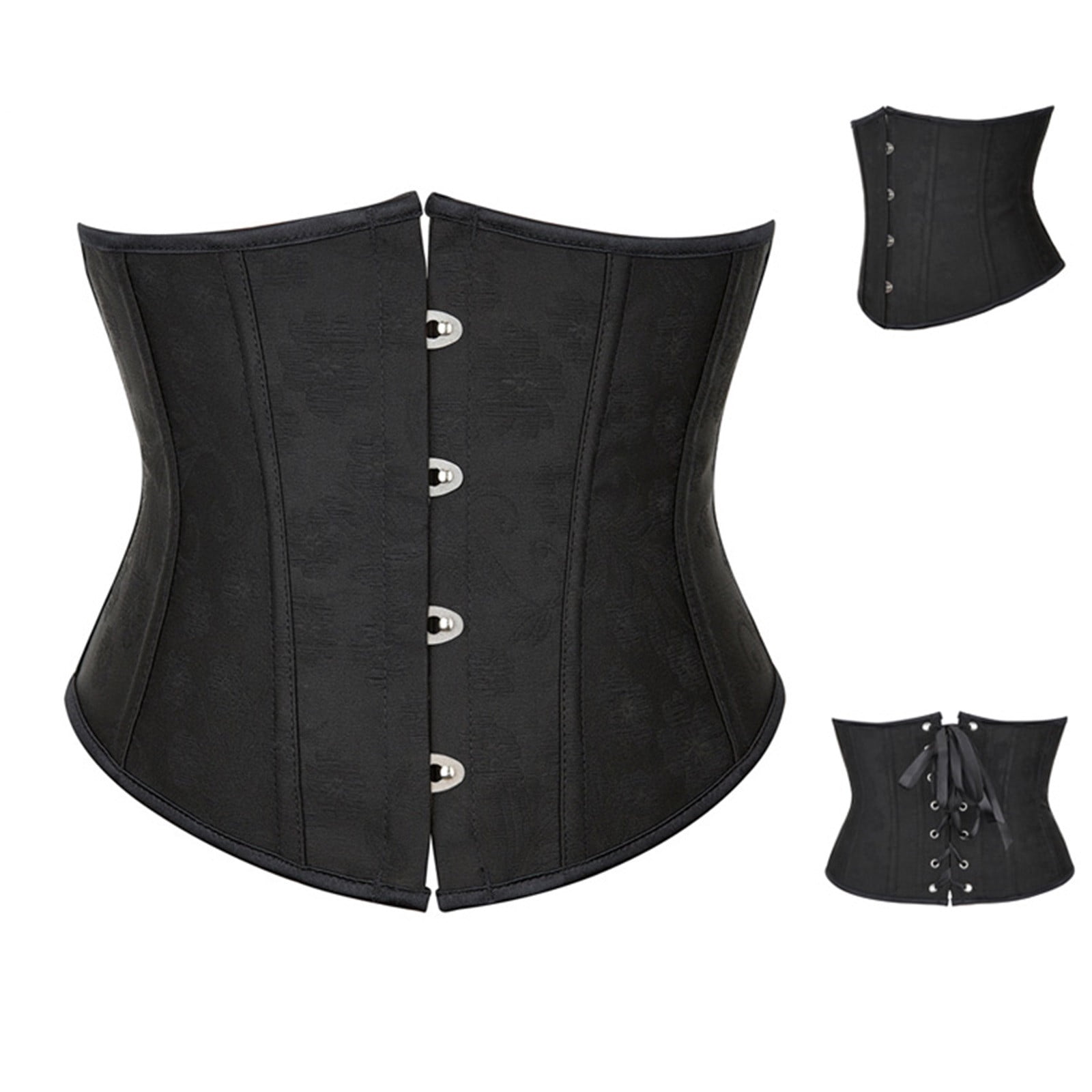 Elainilye Fashion Corset Tops for Women Court Gothic Corset with ...