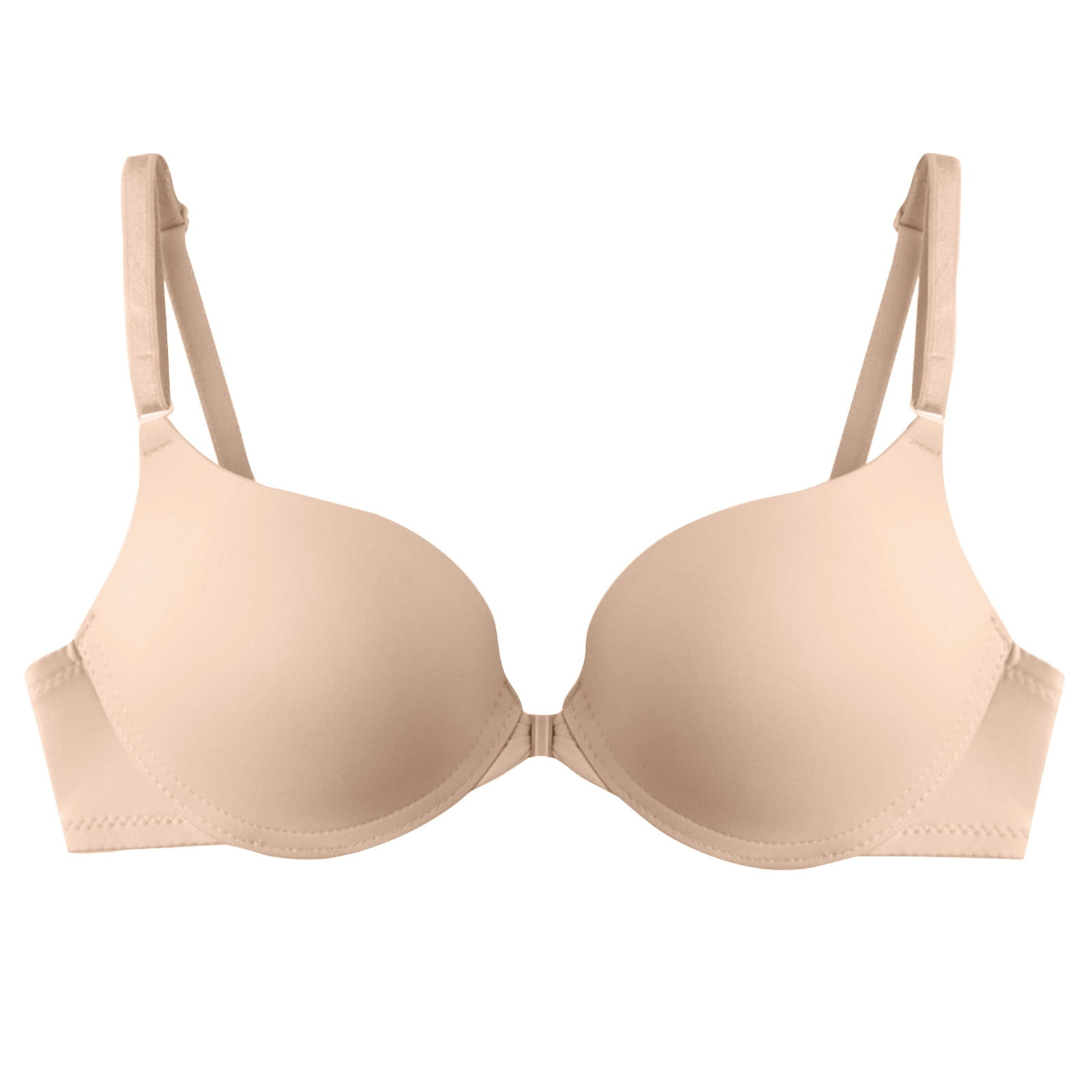 Elainilye Fashion Front Closure Bras for Women Bra with Underwire Underwear Everyday Bra Front ...