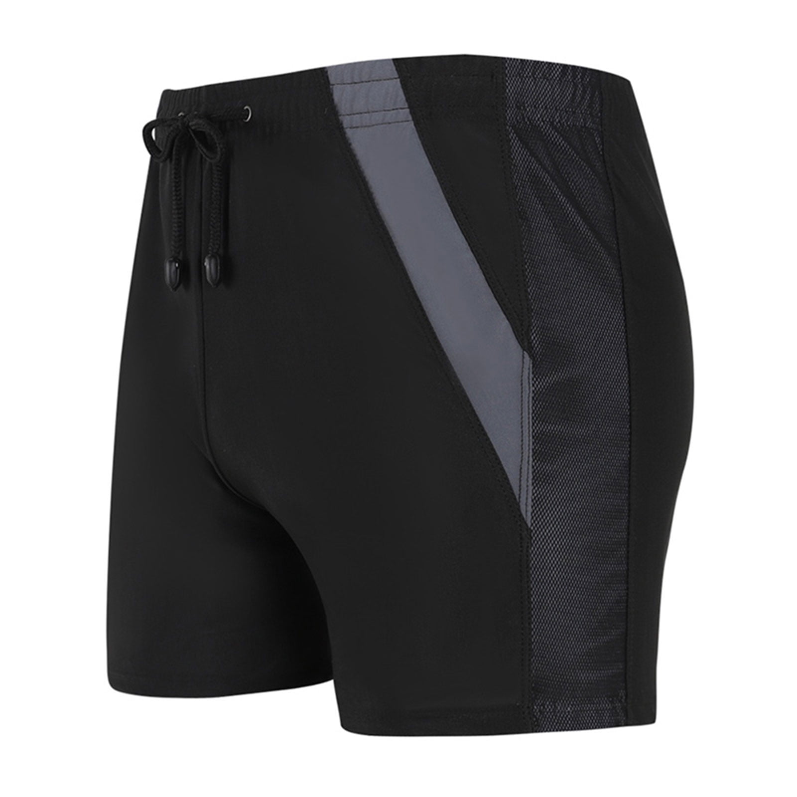 Elainilye Fashion Mens Swim Trunks Hot Spring Plus Size Anti-awkward ...