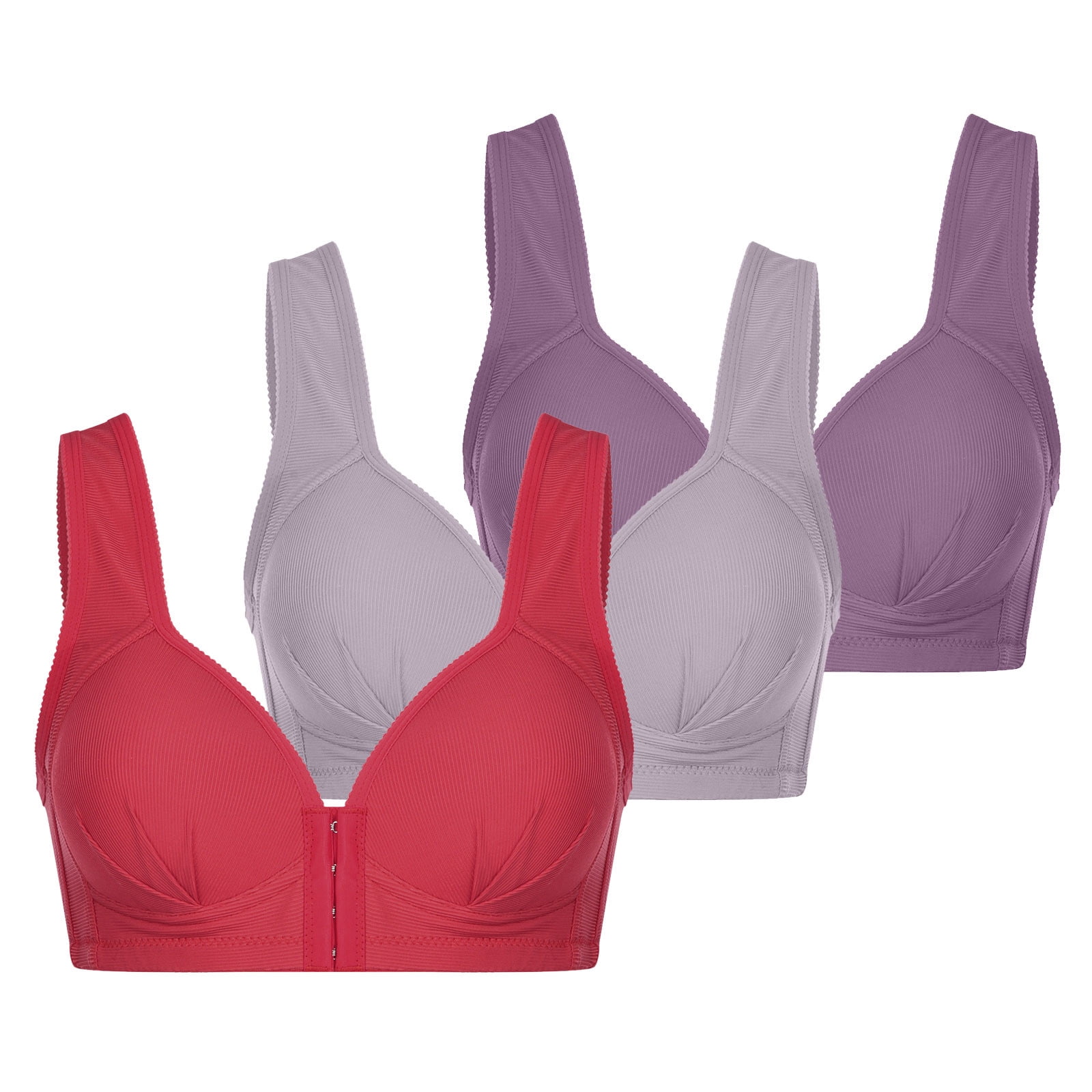 Elainilye Fashion No Wire Bras For Women Wirefree Traceless Bra ...