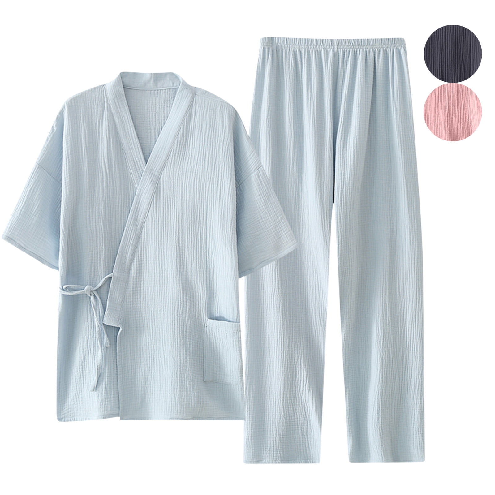 Elainilye Fashion Pajama Sets for Women 2 Piece Homewear Pocket Shorts ...