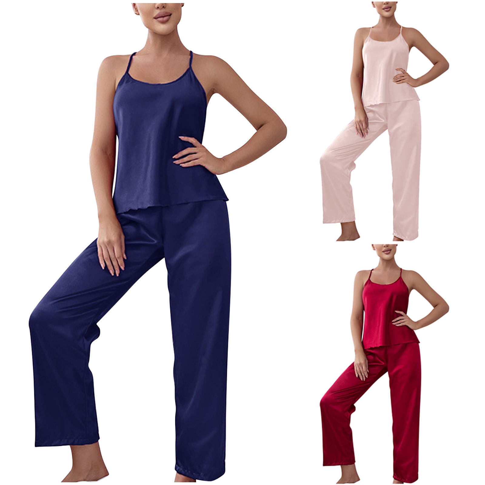 Elainilye Fashion Pajamas for Women Set Sexy Taste Comfort Strap Lace ...