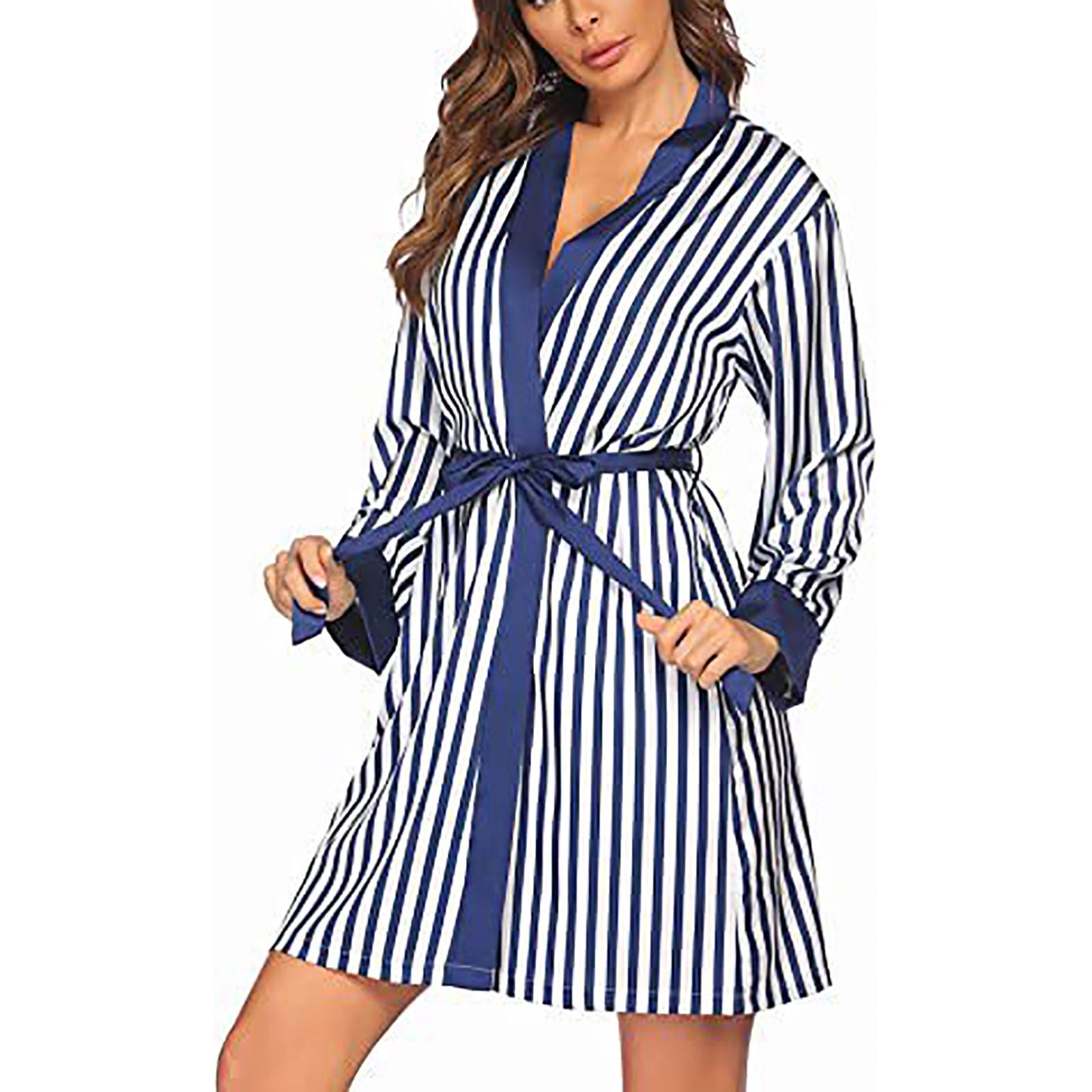 Elainilye Fashion Sexy Pajamas For Women 3 Piece Sexy Garter Lingerie Set Robes Lace Bodysuit