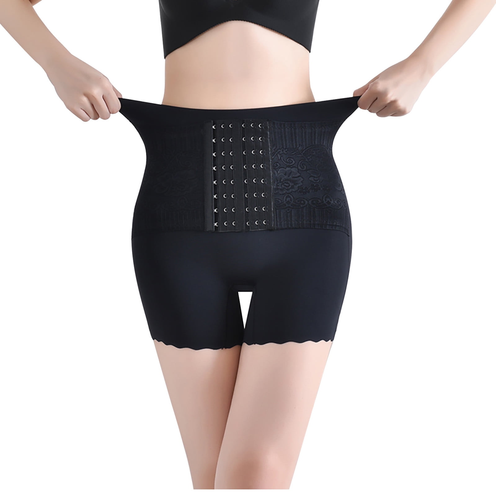 Elainilye Fashion Shapewear Tummy Control Body Shaper Panties Lace High ...