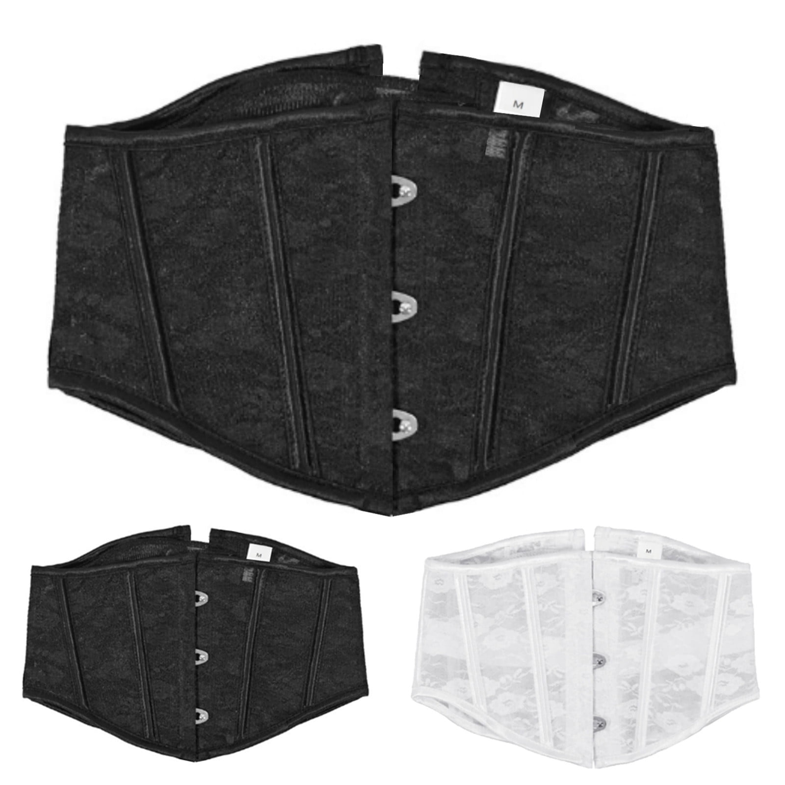 Elainilye Fashion Waist Cincher for Women Court Gothic Corset Breasted ...