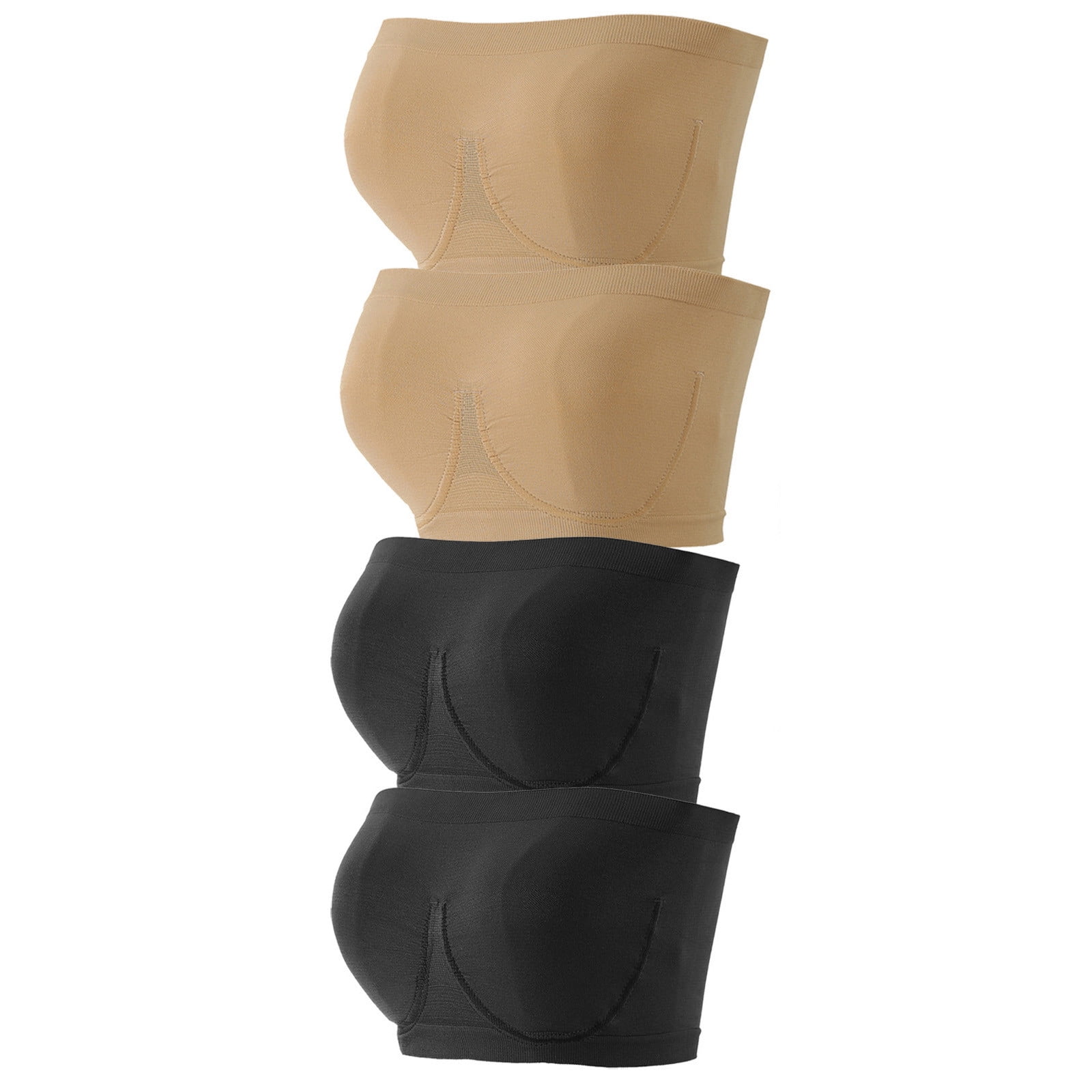 Elainilye Fashion Wireless Bras For Women Stretch Traceless Bra Bandeau ...