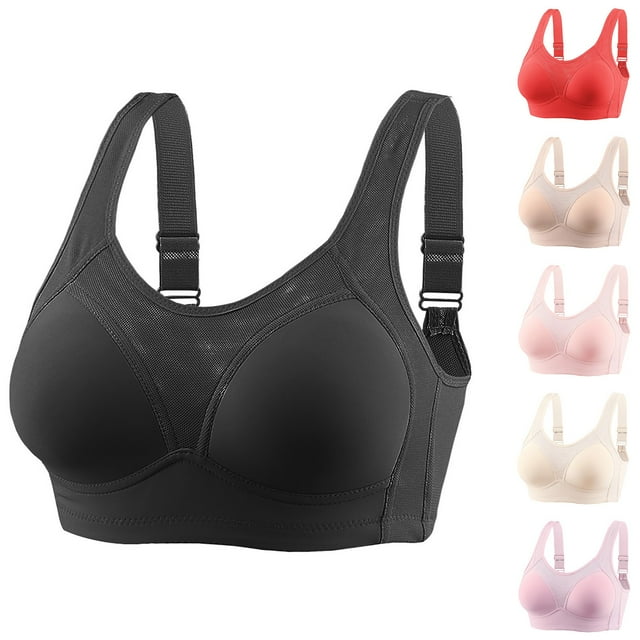 Elainilye Fashion Womens Bras No Underwire Gathering Breastfeeding Bra ...