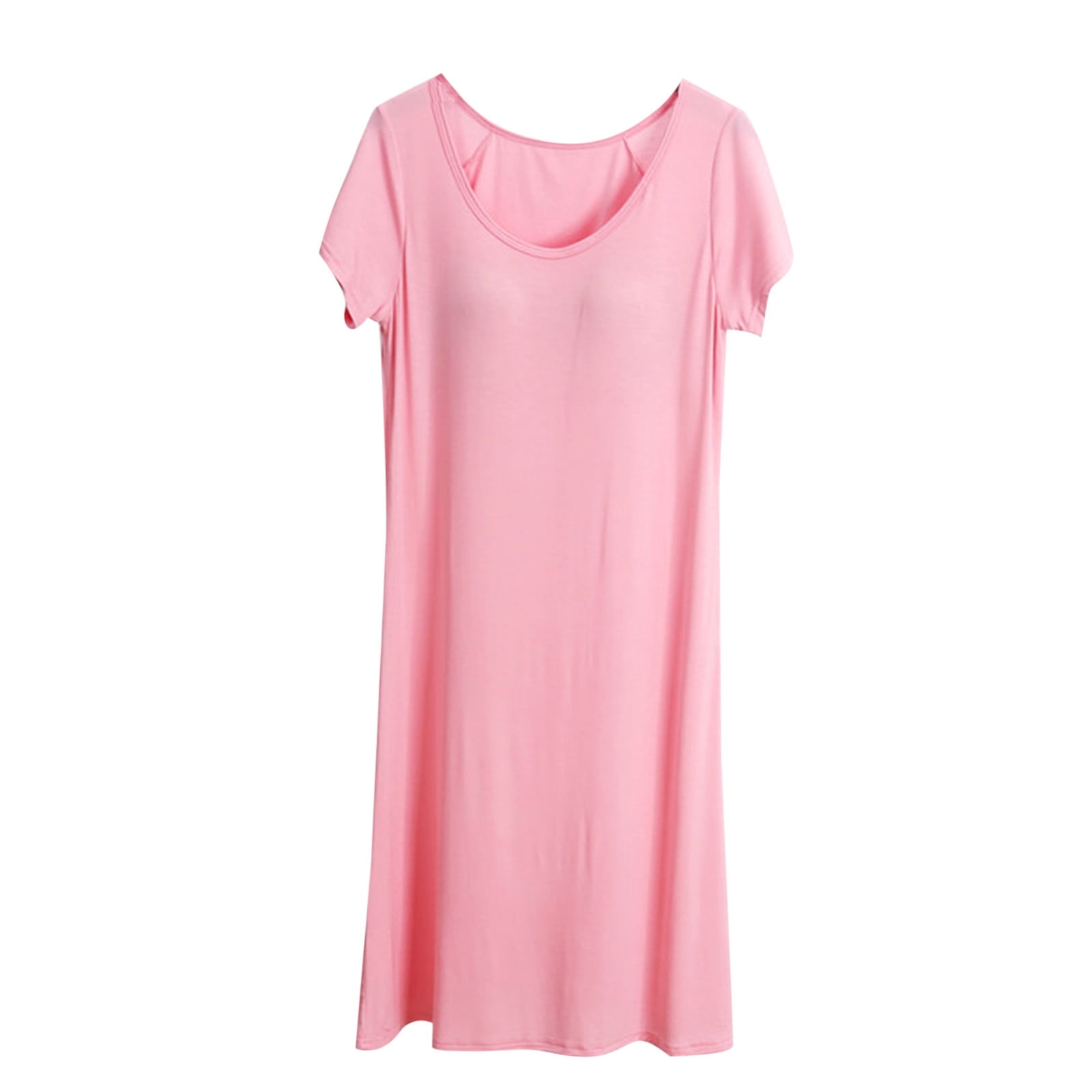 Elainilye Fashion Womens Pajamas Camisole Plus Size Home Dress Long ...