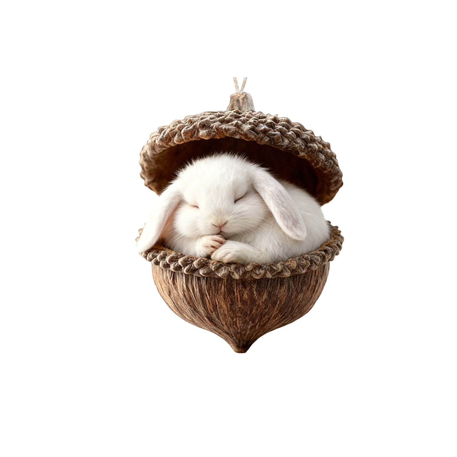 Elainilye Forest Animal Acorn Christmas Ornaments, Woodland Themed ...
