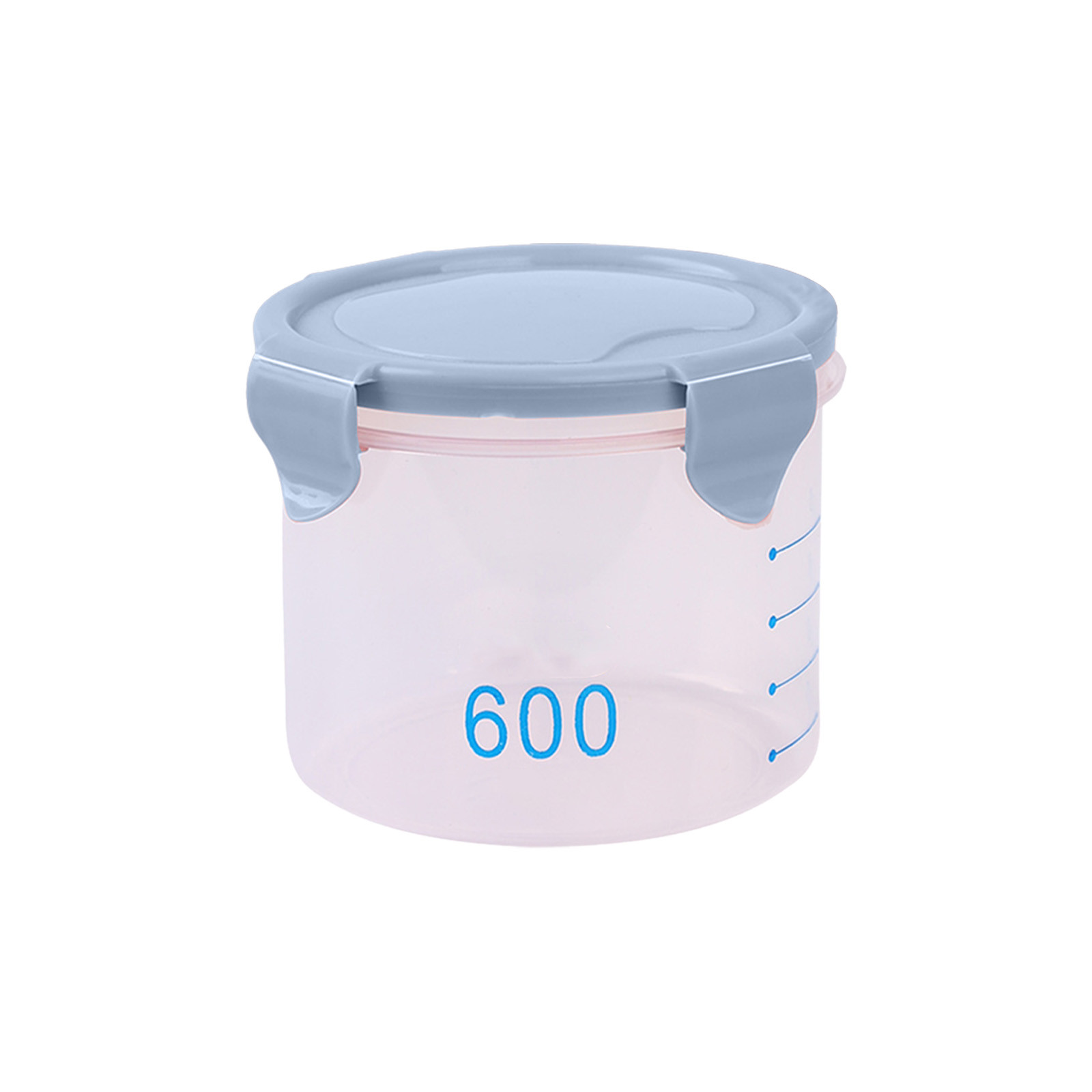 Elainilye Graduated Measurement Kitchen Pantry Jars, Airtight Seal Dry ...