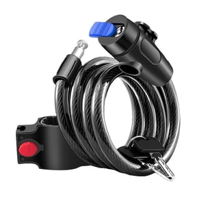 Titanker Bike Locks with Keys, Bike Lock Cable 4 Feet Coiled Secure ...