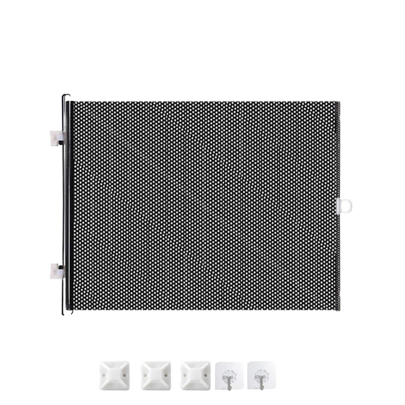 Elainilye Jump-Deterrent Retractable Pet Divider Gate, No-Tool ...