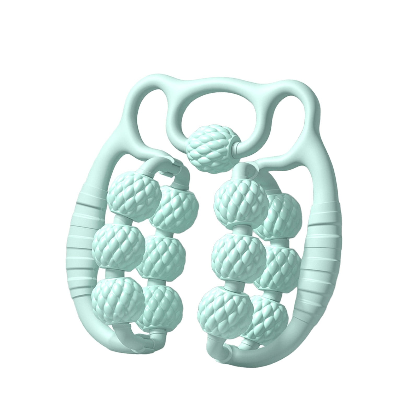 Elainilye Leg Massager, Double Row Roller Handheld Tool for Calf Muscle ...