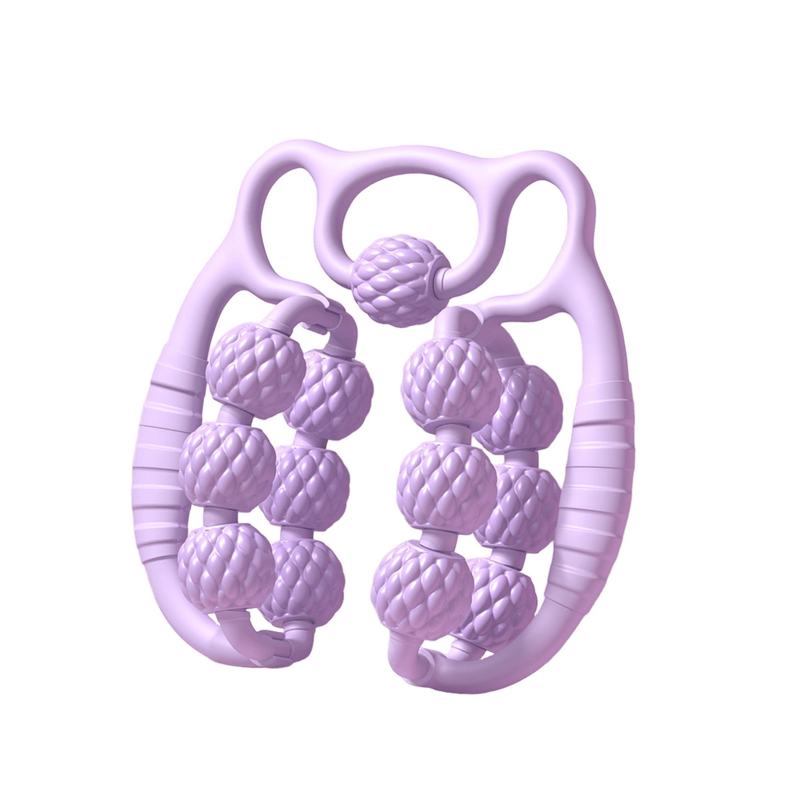 Elainilye Leg Massager, Double Row Roller Handheld Tool for Calf Muscle ...