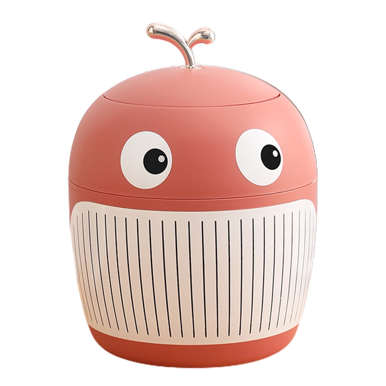 Elainilye Mini Trash Can, 1.8 Gallon Cute Desktop Trash Can Wastebasket ...