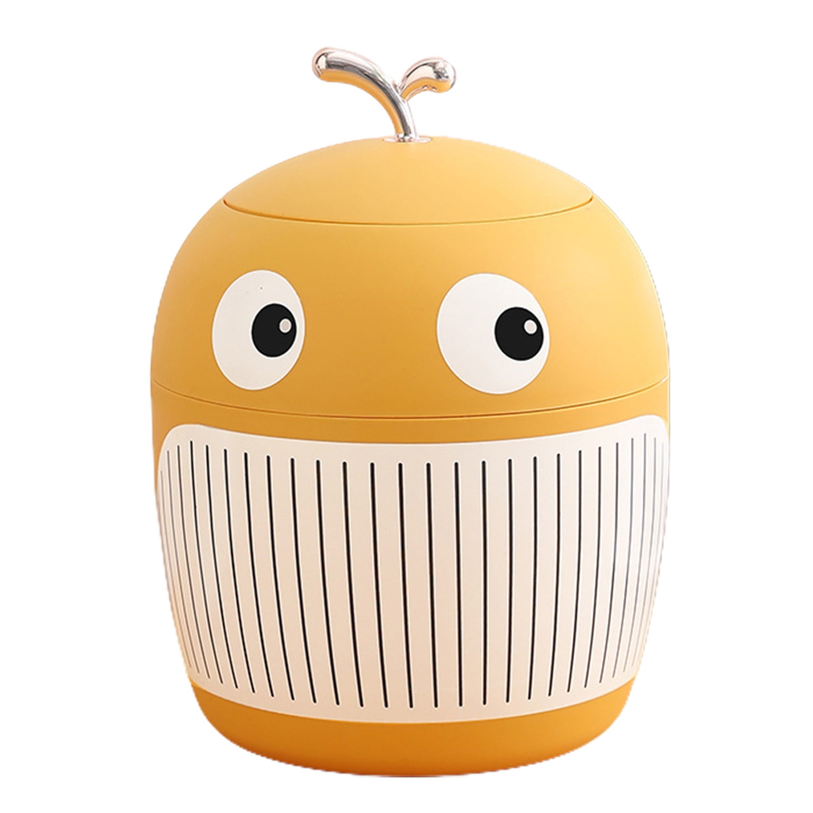 Elainilye Mini Trash Can, 1.8 Gallon Cute Desktop Trash Can Wastebasket ...