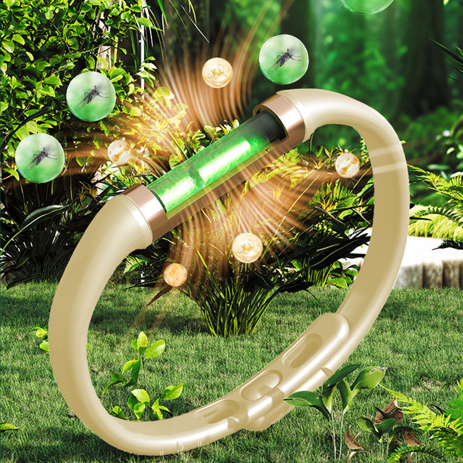 Elainilye Natural Mosquito Repellent Bracelet with Citronella Oil ...