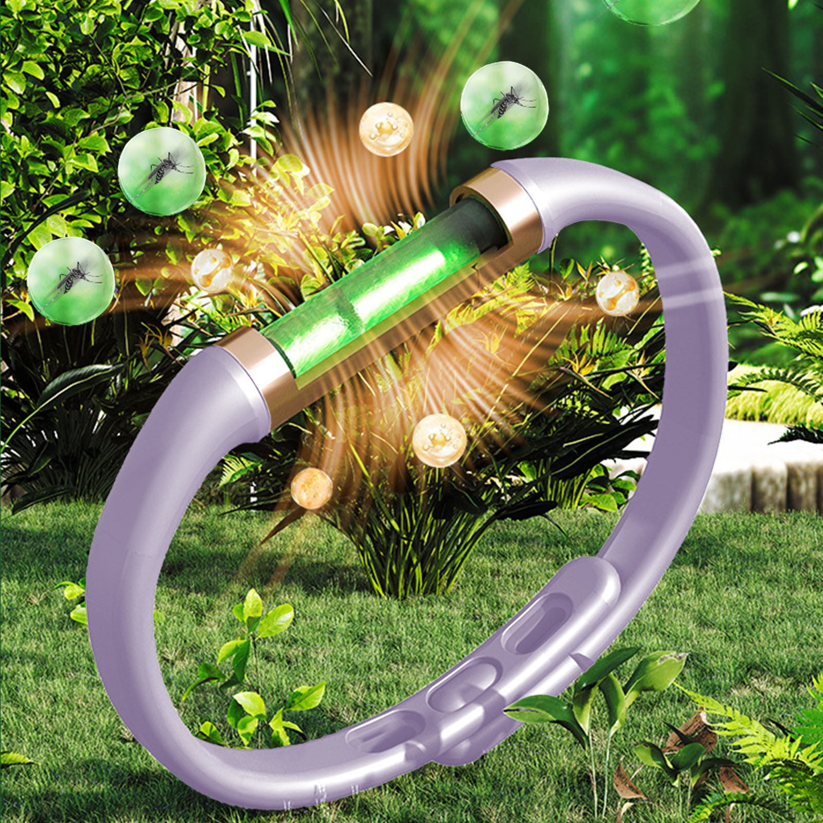 Elainilye Natural Mosquito Repellent Bracelet with Citronella Oil ...