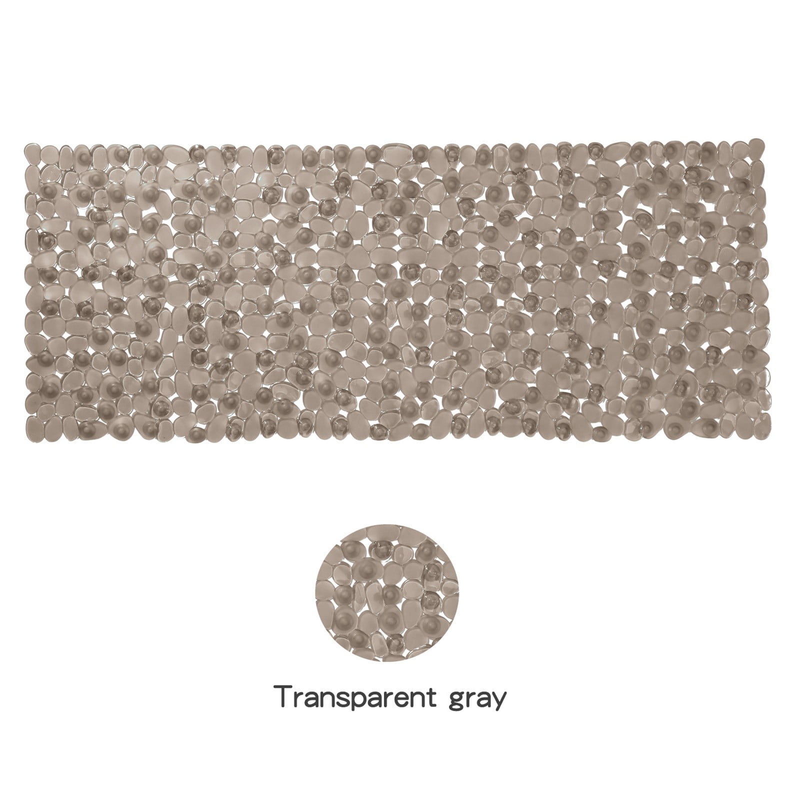 Elainilye‌Non Slip Bath Mat, Pebble Shower Mat, PVC Floor Mat, for ...