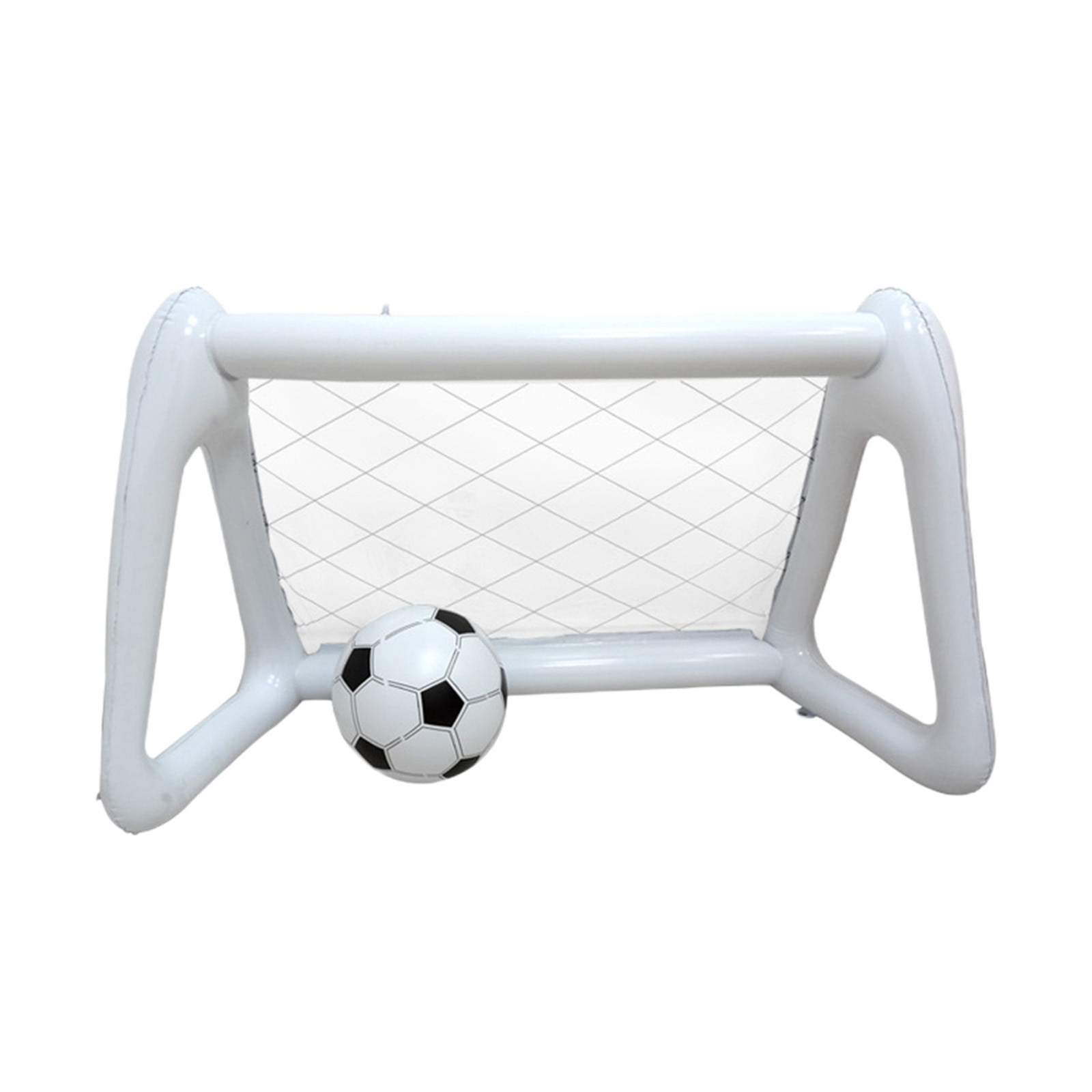 Elainilye Portable Inflatable Soccer Goal Set, Compact Frame With Net ...