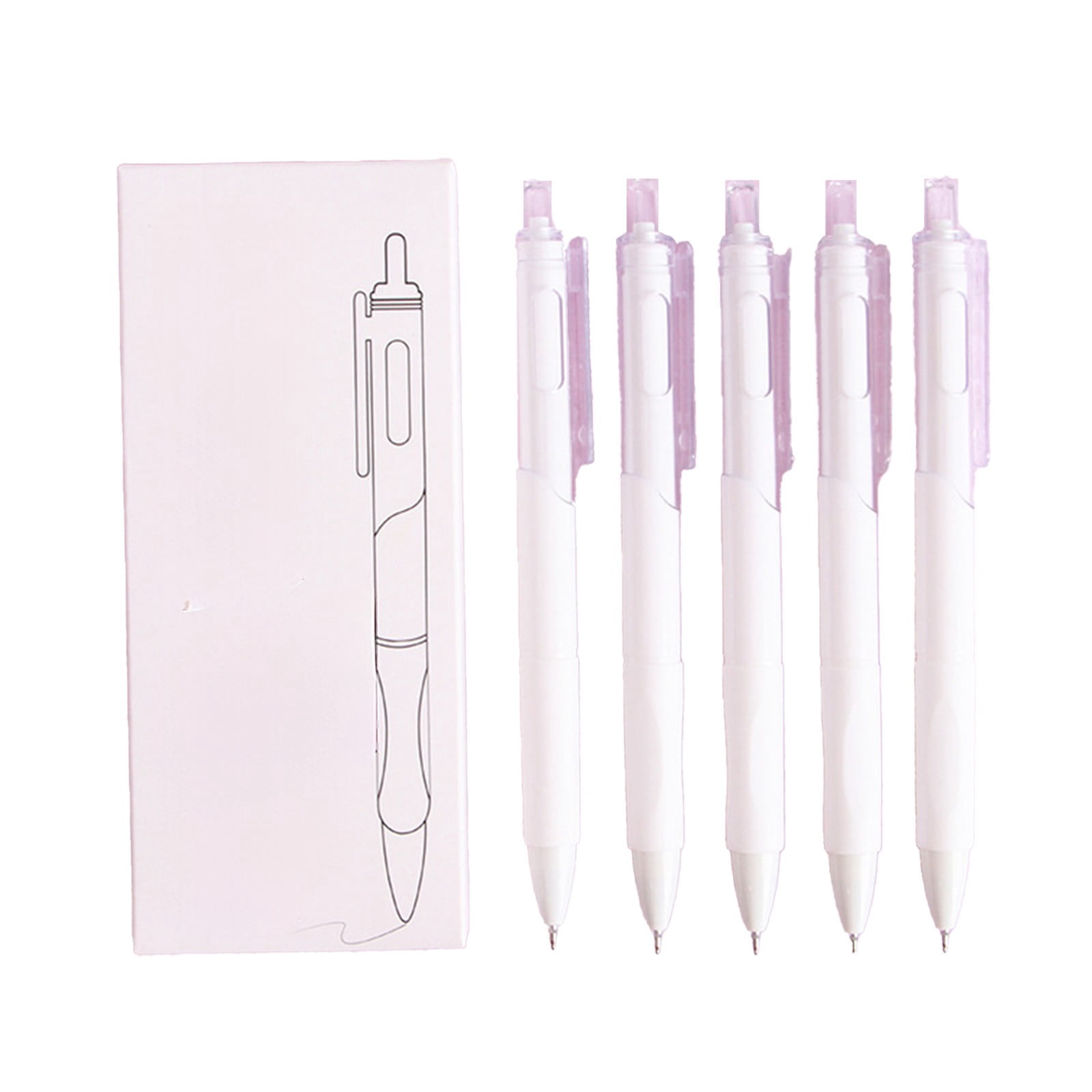 Elainilye Push Button Retractable Pen, Smooth Writing Quick Dry Ink ...