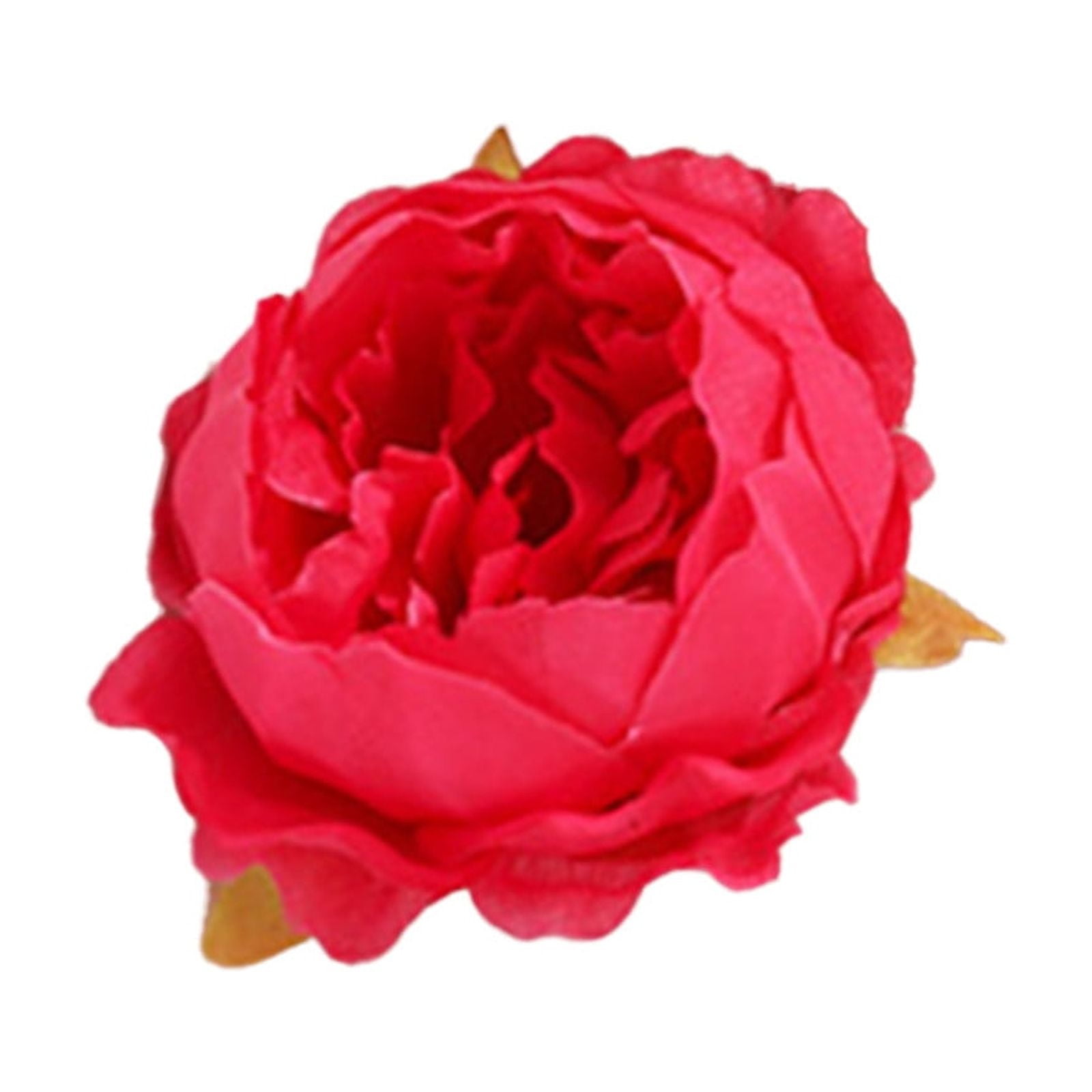 Elainilye Silk Simulation Flower Heads, Realistic Fake Bloom Decor ...