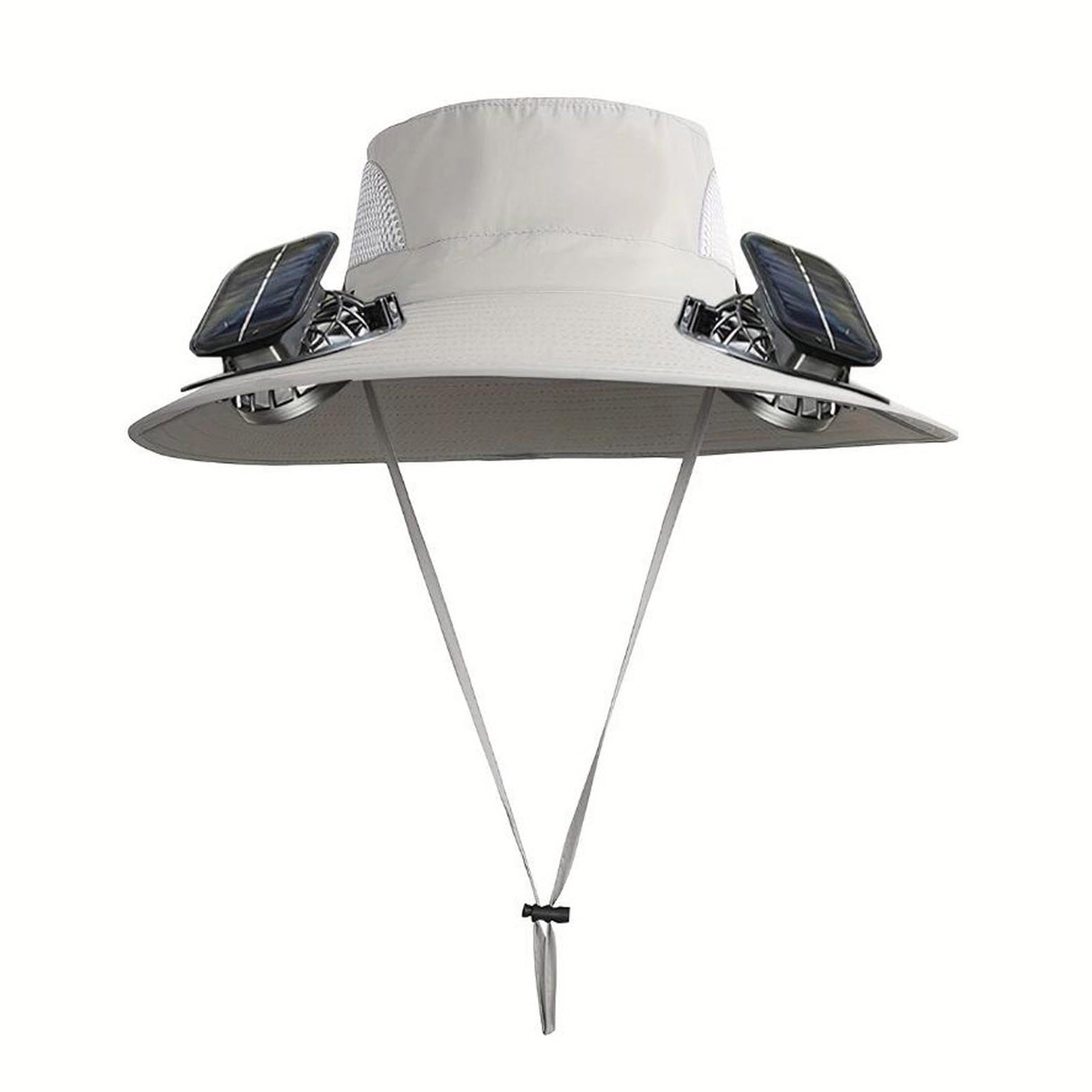 Elainilye Solar Fan Sun Hat, Outdoor Cooling Fishing Headwear ...
