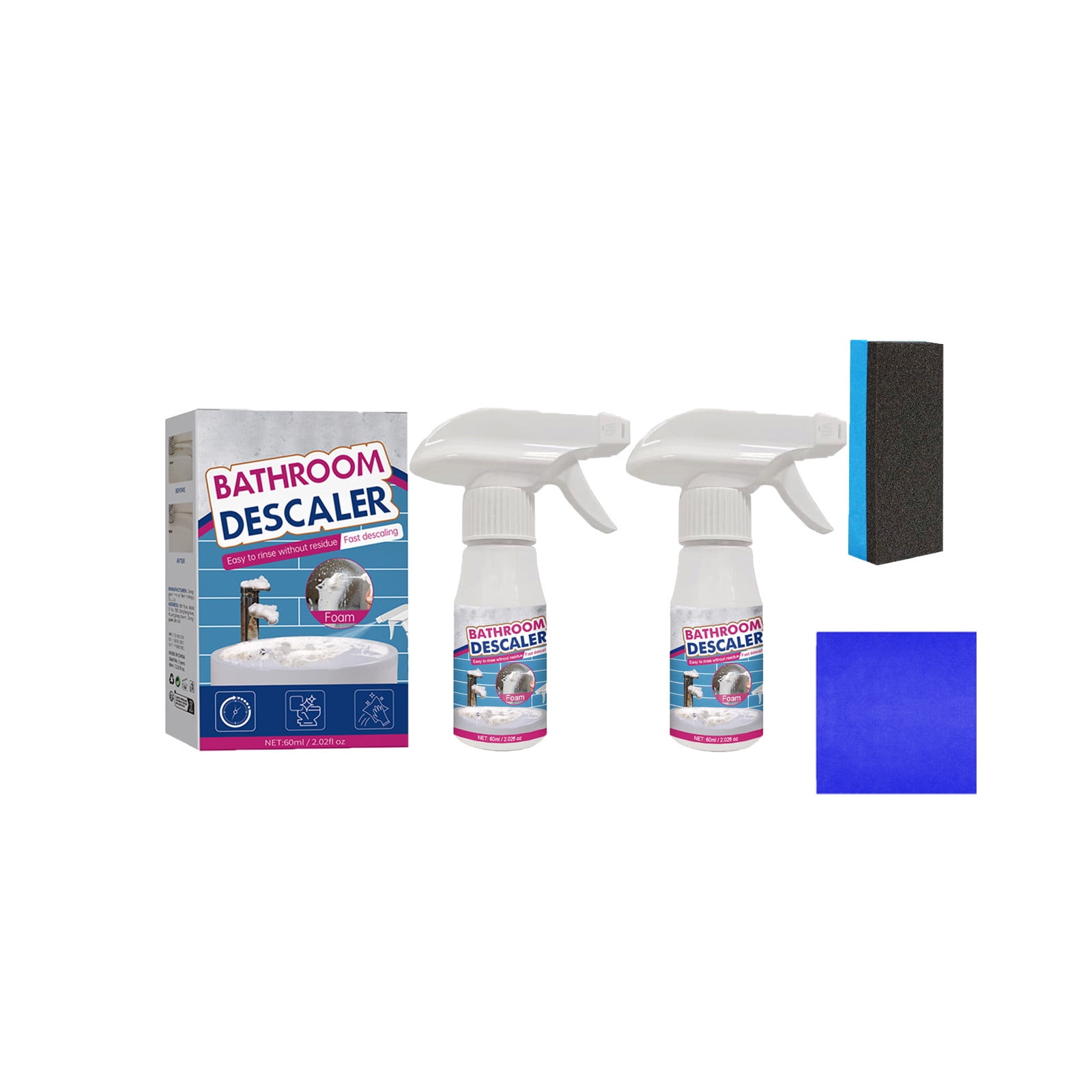 Elainilye Stubborn Stain Remover Bathroom Cleaner, Multifunctional ...