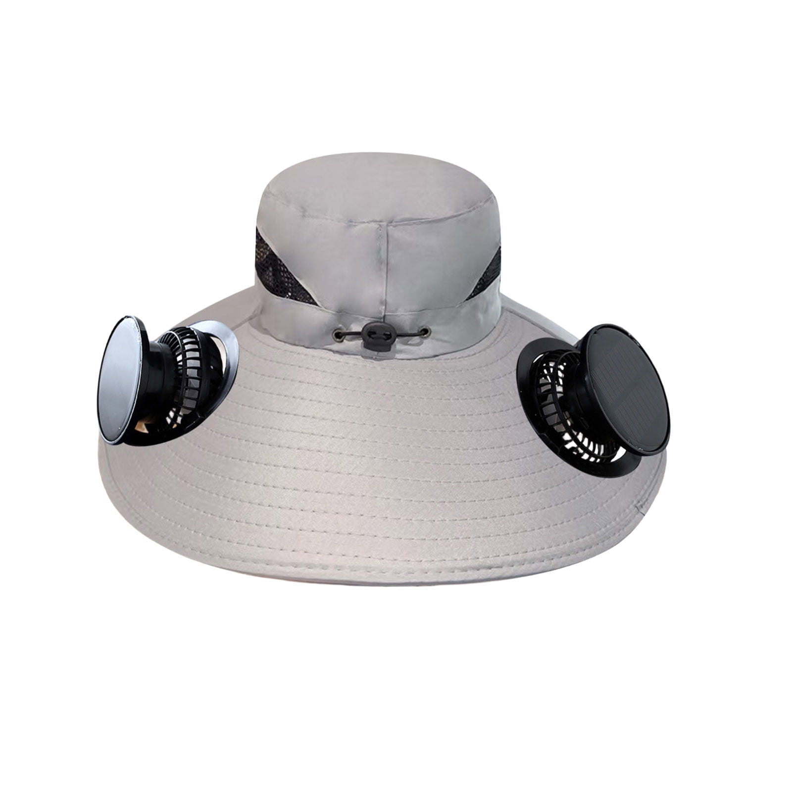 Elainilye USB Rechargeable Fan Hat, Solar Power, Neck Shade, Personal ...