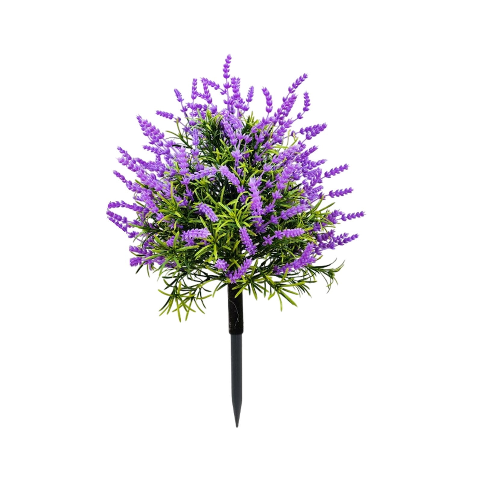 Elainilye Violet Eucalyptus Stem Ground Stake Decor, Artificial ...