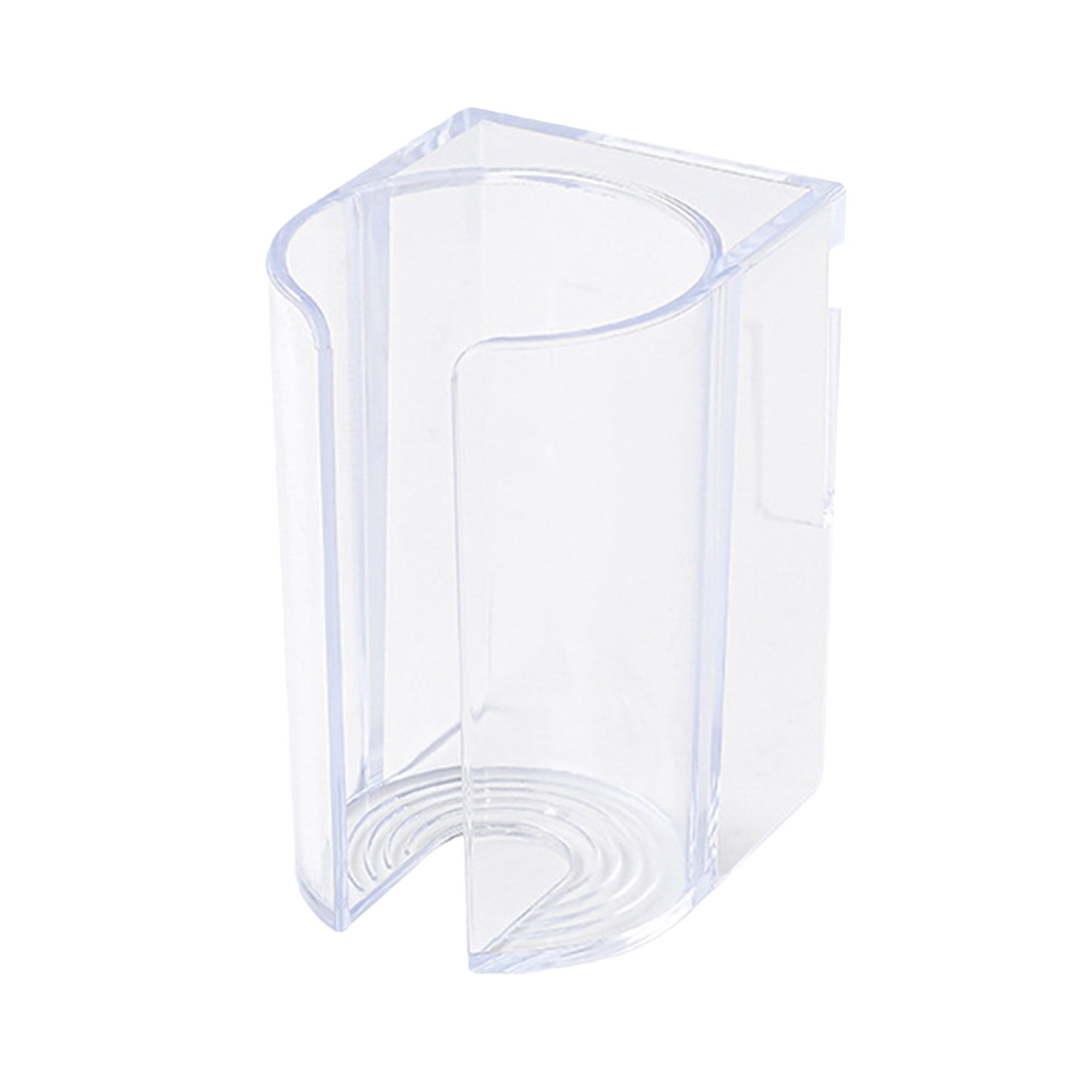 Elainilye Wall Mounted Adhesive Razor Holder Shelf, Plastic Bathroom ...