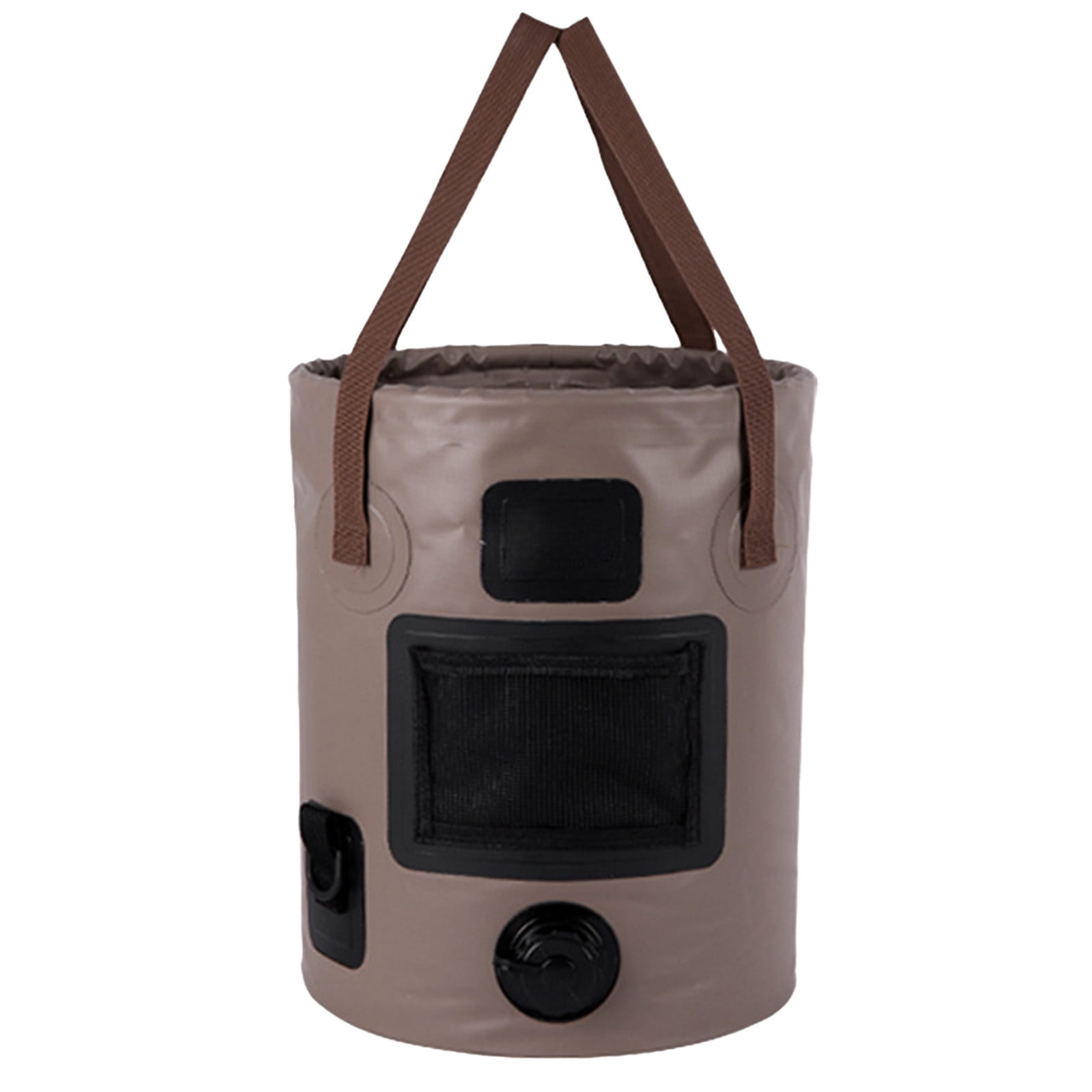 ElainilyeCollapsible Outdoor Bucket, Folding Water Container with Spout ...