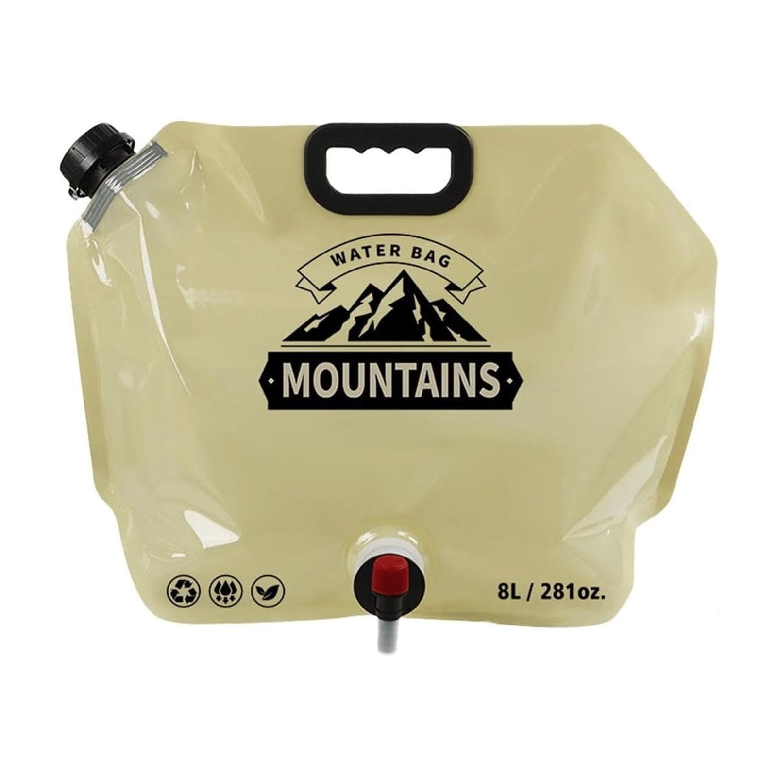 ElainilyeFoldable Water Bag, Collapsible Water Storage Bag, Portable ...