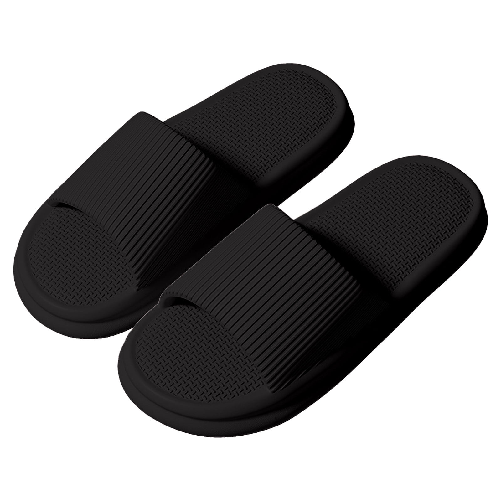 ElainilyeNon-Slip Shower Slippers, Thick Sole Flip Flops, Unisex ...