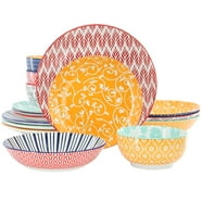 Yellowstone Rip 12-Piece Ceramic Dinnerware Set - Walmart.com