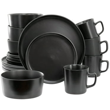 Yellowstone 12-Piece Ceramic Dinnerware Set, Beth Collection - Walmart.com