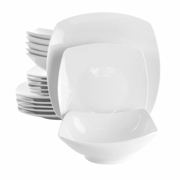 White Square Dinnerware