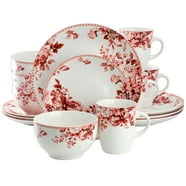Yellowstone 12-Piece Ceramic Dinnerware Set, Beth Collection - Walmart.com