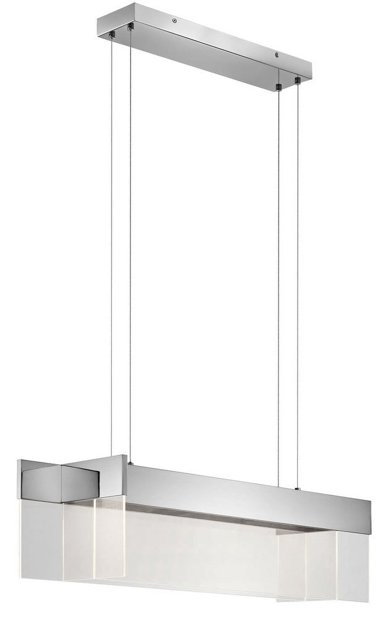 Elan Lighting 4 Light LED Pendant in Chrome - Walmart.com