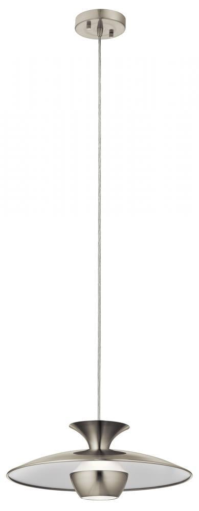 Elan Lighting - 15.75 Inch 1 LED Pendant-Brushed Nickel Finish - Elan ...