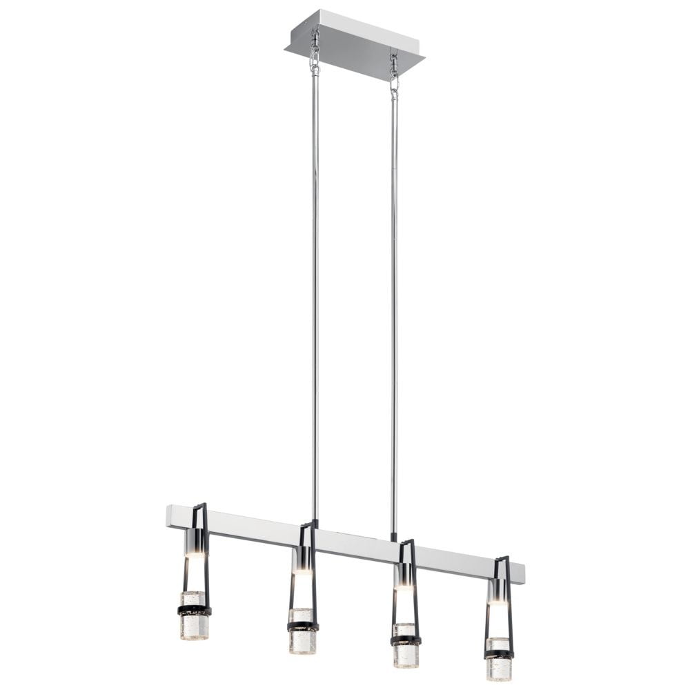 84127 Elan Lighting Ayse - 32 Inch 14 Led Linear Chandelier - Walmart.com