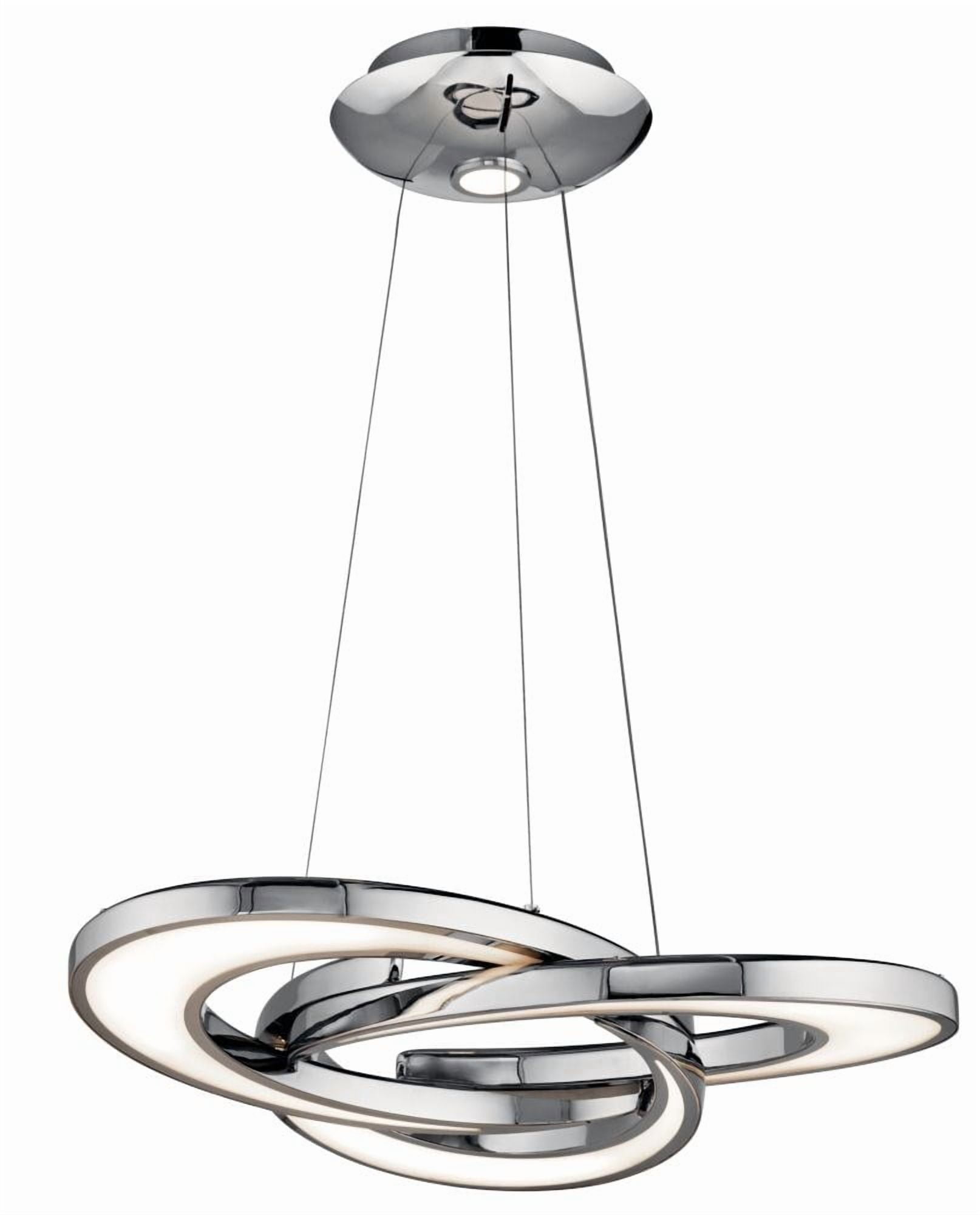 83619 Elan Lighting Destiny - 27.75 Inch 4 Led Chandelier - Walmart.com