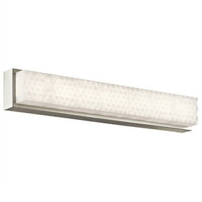 Elan Lighting - Izza - 25.25 Inch 1 LED Linear Bath Vanity-Brushed ...
