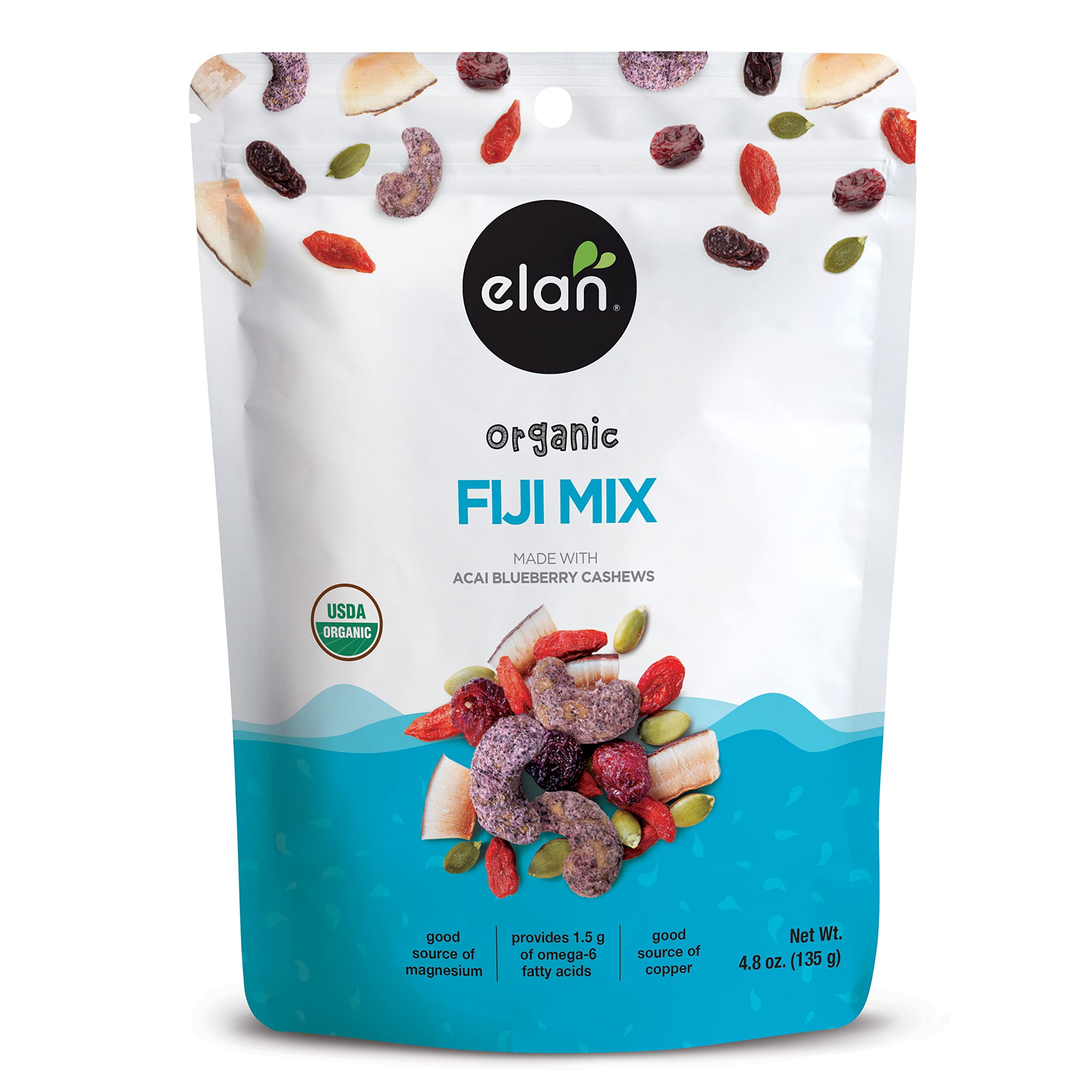 Elan Organic Fiji Mix, DHF10 4.8 oz, Non-GMO, Gluten-Free, Vegan ...